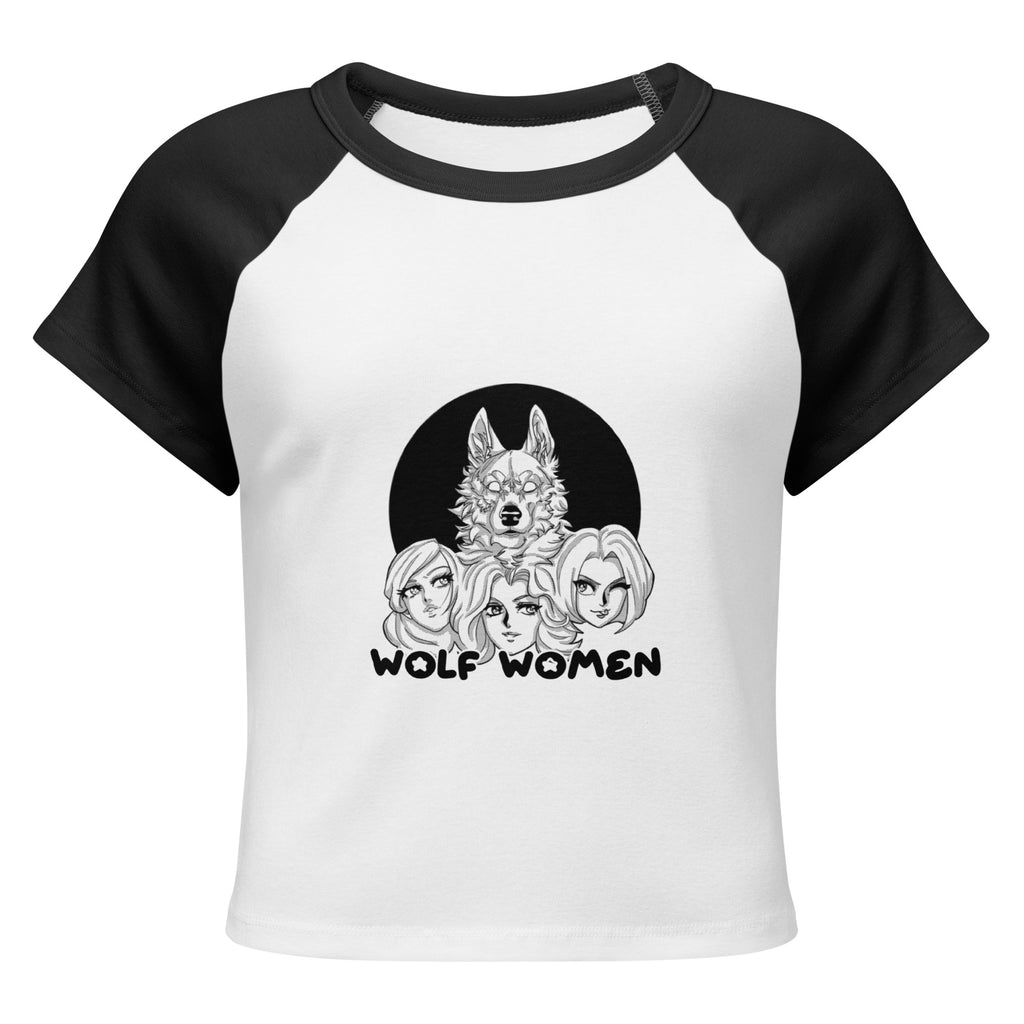 Wolf Women’s baby tee – Wolf Women Creations